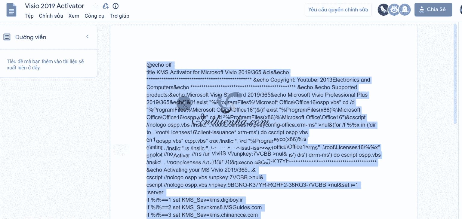 Tải Microsoft Visio 2019 Professional Plus Full Key 2025 FREE